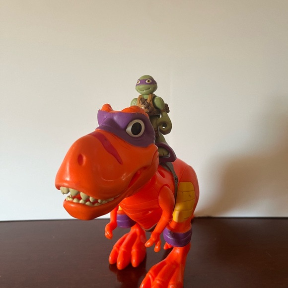 Toys | Teenage Mutant Ninja Turtles Trex Donatello Dino Figurine | Poshmark